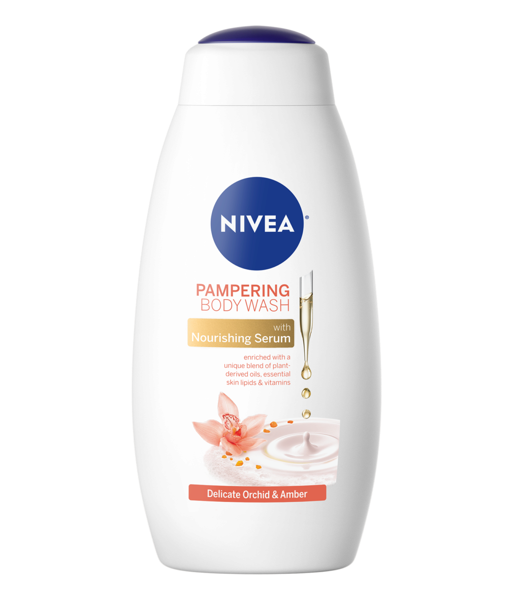 Delicate Orchid & Amber Body Wash with Nourishing Serum